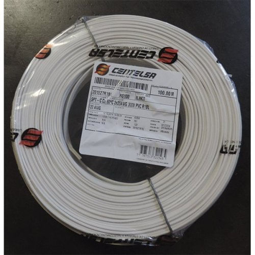 Cable dúplex 2x20 blanco 100 mt centelsa - Easy Colombia