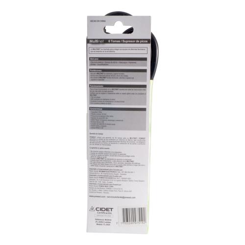 Multitoma 6 Salidas Blanco Tech Bay - Easy Colombia