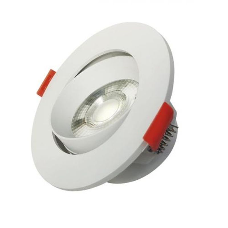Bala Led Tipo Spot 9W Luz Calida Redonda Escualizable - Easy Colombia