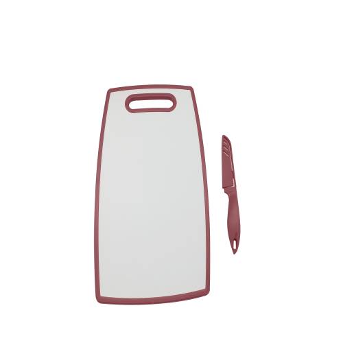 Tabla Plastica más Cuchillo Cherry - Easy Colombia