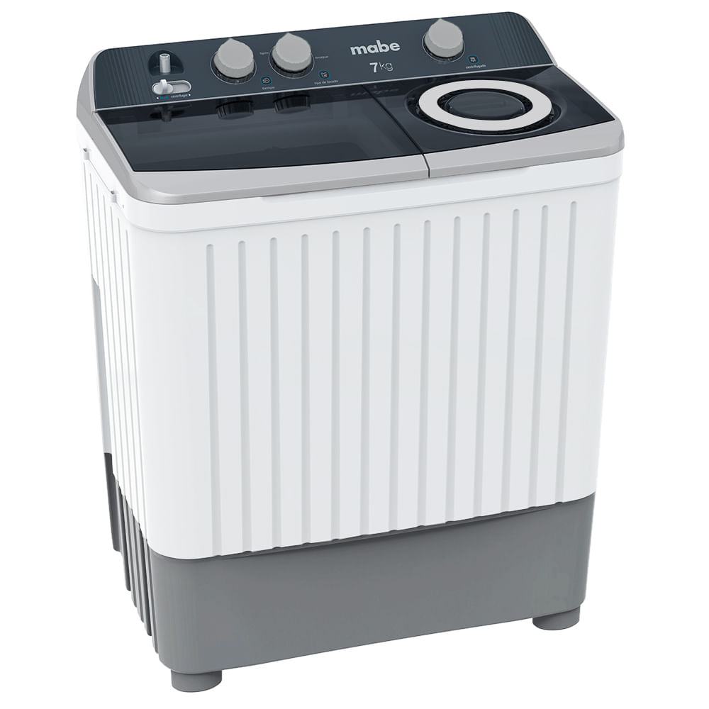 Lavadora Semiautomática de 7 Kg Blanca Mabe LMD7023PBAB0 - Easy Colombia