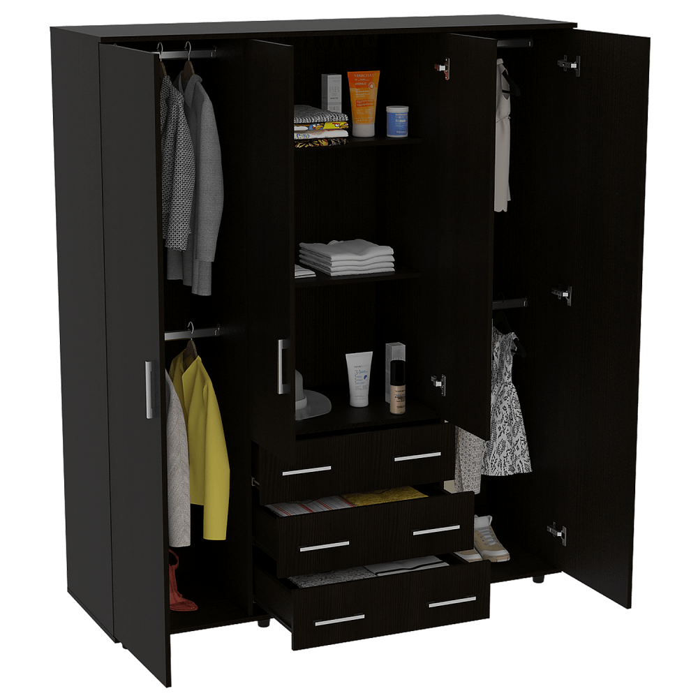 Closet Fontan 180x150x50 RTA Negro - Easy Colombia