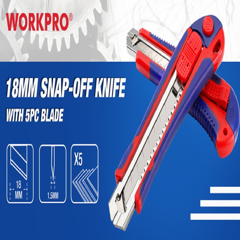 Cuchillo De Carga Automática Workpro 18Mm - Easy Colombia