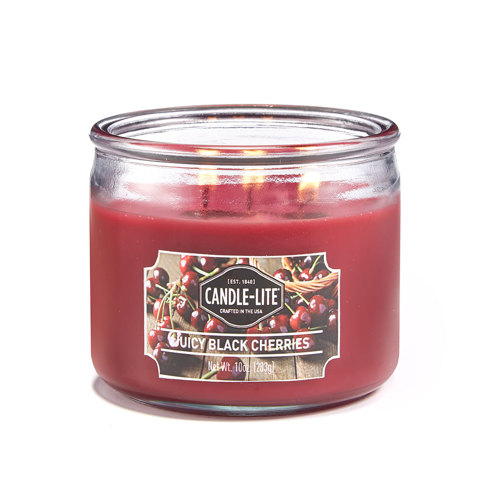 Vela 10 Oz Con Aroma Juicy Black Cherrie - Easy Colombia