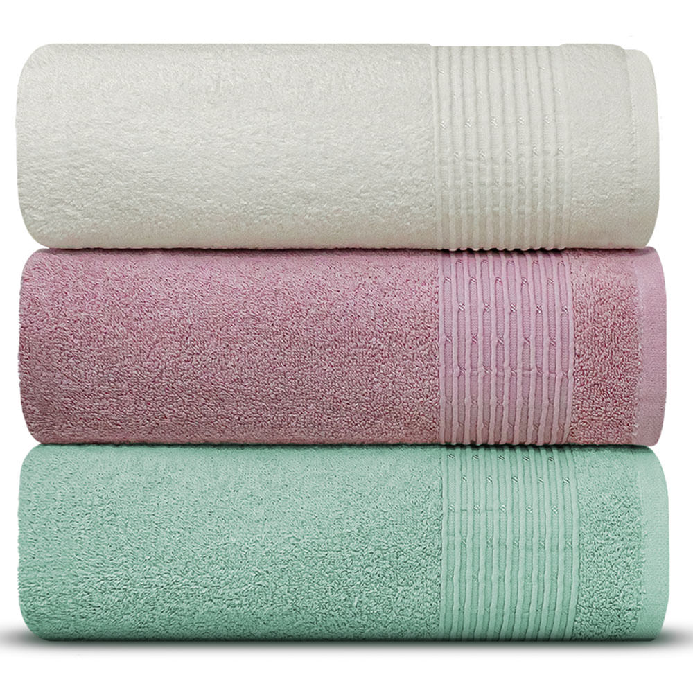 TOALLA BAÑO LILA ARI 70X140CMS 500GRS