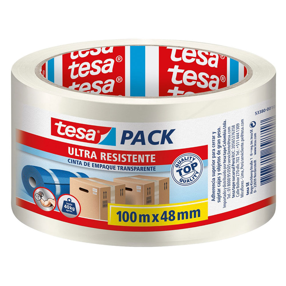 CINTA EMPAQUE ULTRA RESIS 100MX48MM TRAN - Easy Colombia
