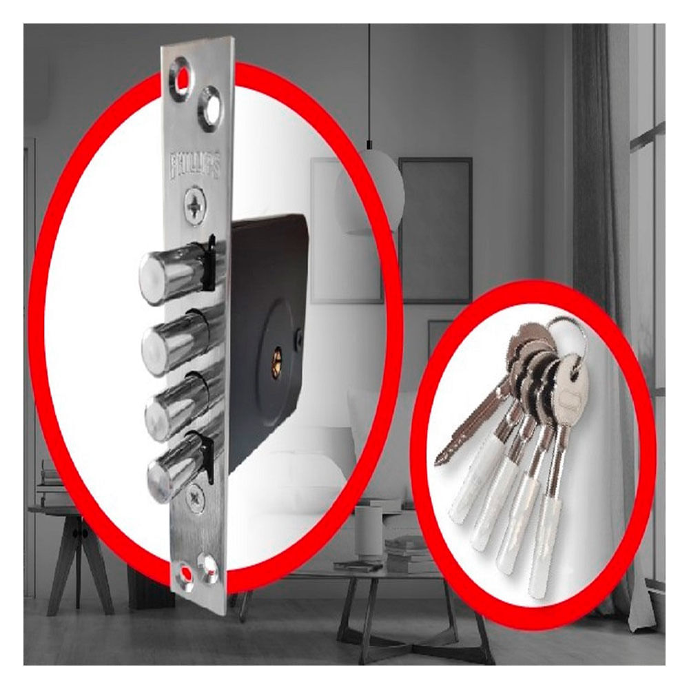 CERR DE EMBUTIR PHI PRO TETRA 4 BUL - Easy Colombia