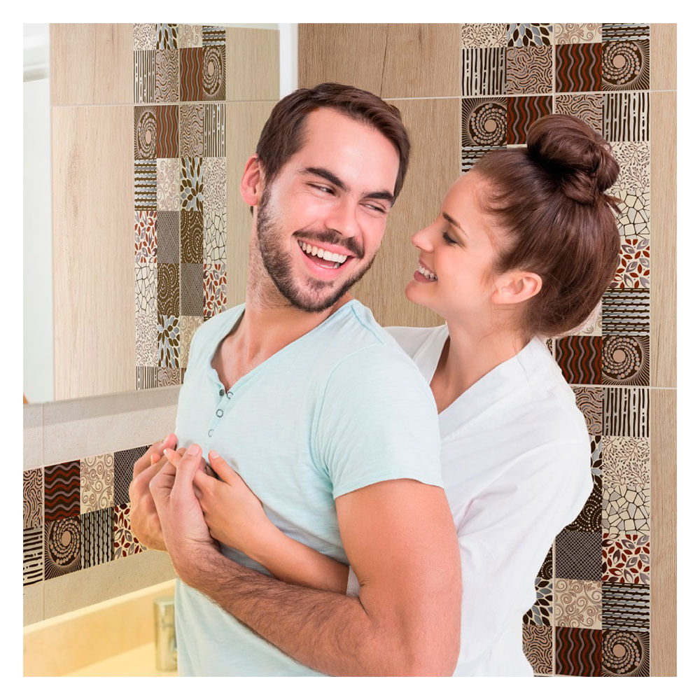 PARED JAZZ MARRÓN 15X45 - Easy Colombia