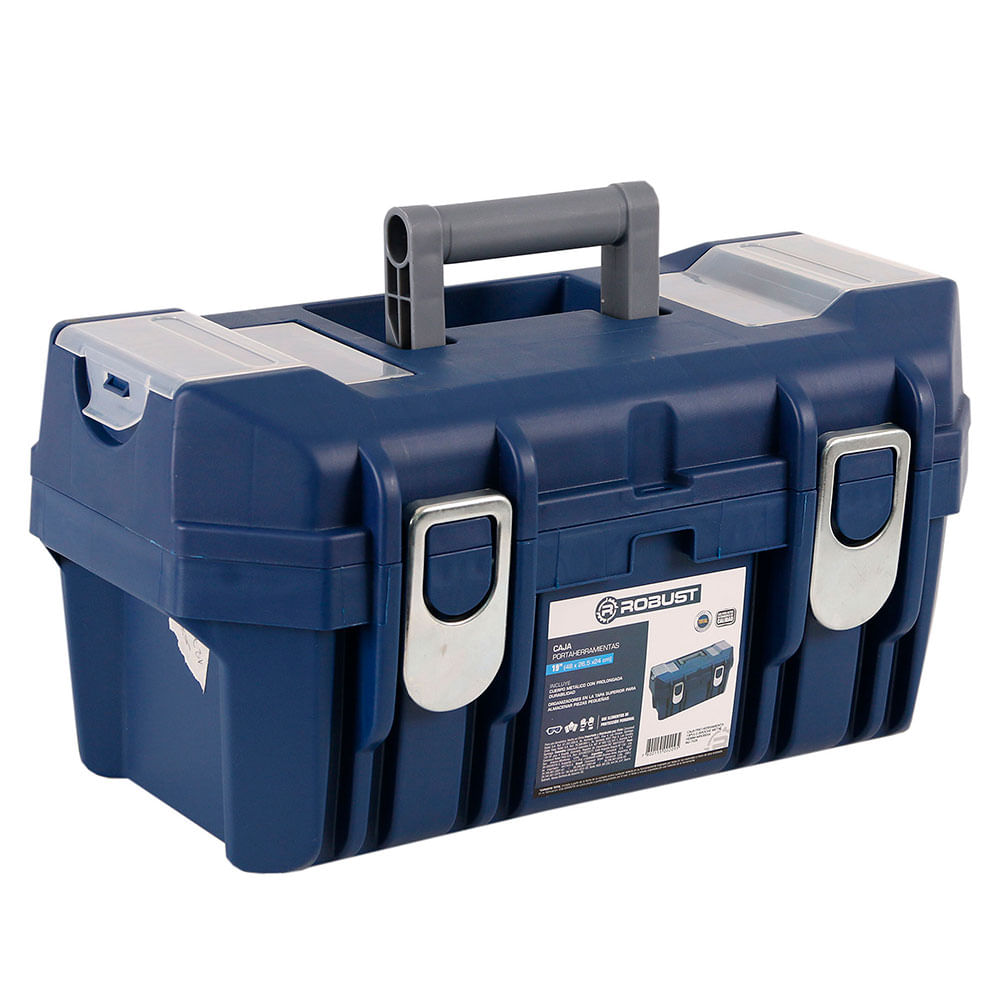 Caja Pro Herramienta 19 Pulgadas Broche Metal