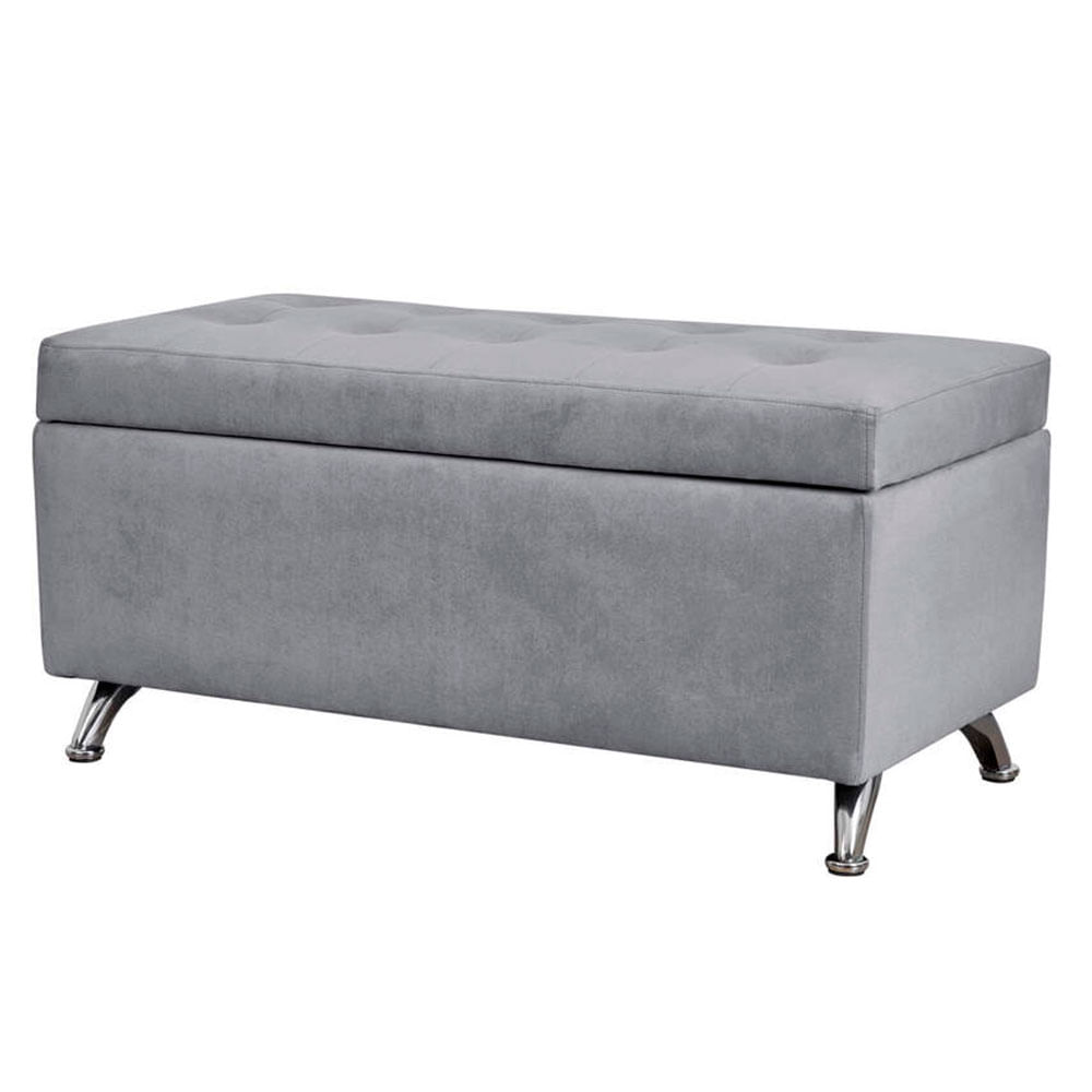 PUFF BODEGA RECTANGULAR LENNON PLATA