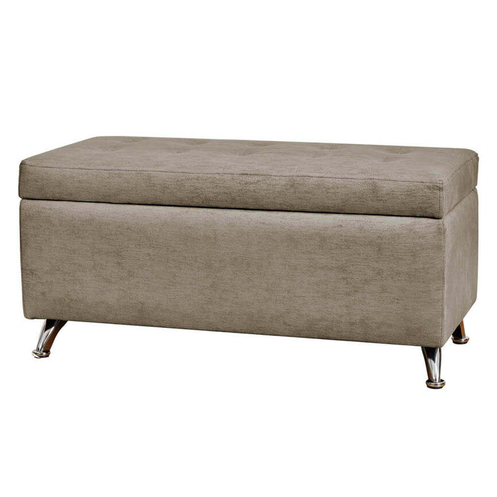 PUFF BODEGA RECTANGULAR YORK TAUPE