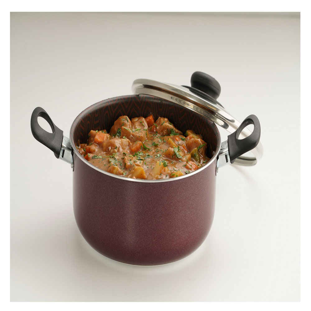 OLLA 6 ULTRA COLORS+ TAPA VIDRIO 20CM - Easy Colombia