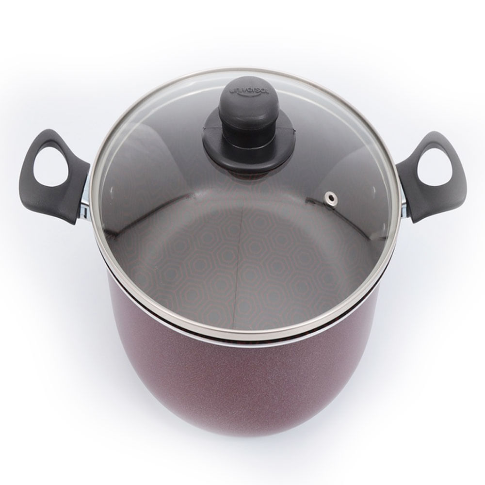 OLLA 6 ULTRA COLORS+ TAPA VIDRIO 24CM - Easy Colombia