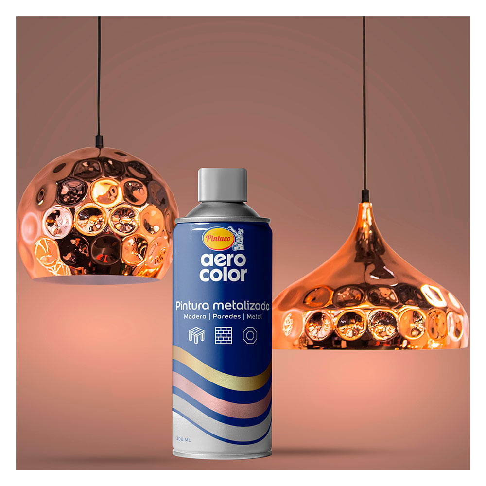 AEROCOLOR METALIZADA PLATA BR 300 ML - Easy Colombia