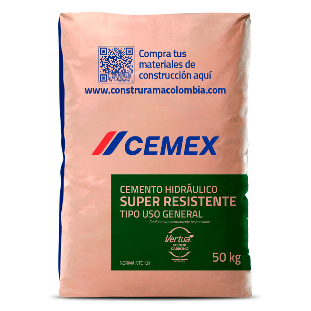 Cemento gris Tp1Cemex Superresistente50K - Easy Colombia