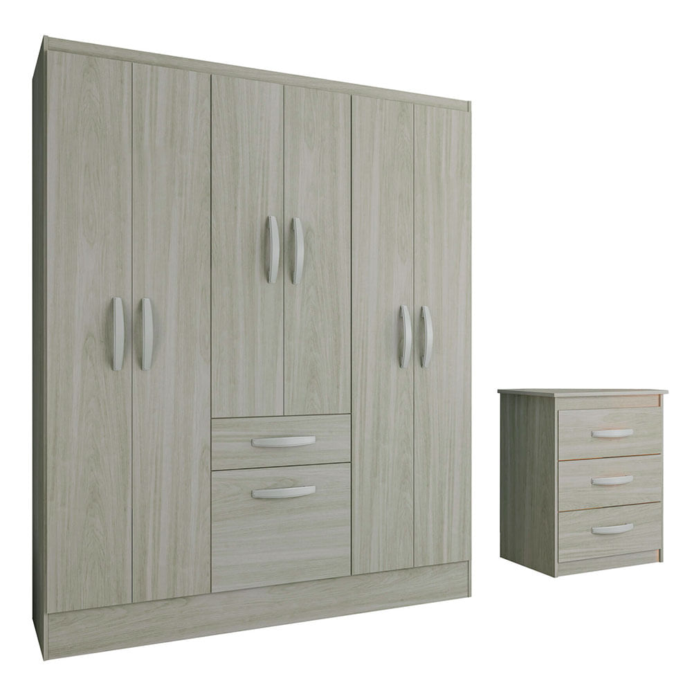 Compra Combo Closet 6 Puertas + Cómoda - Easy Colombia