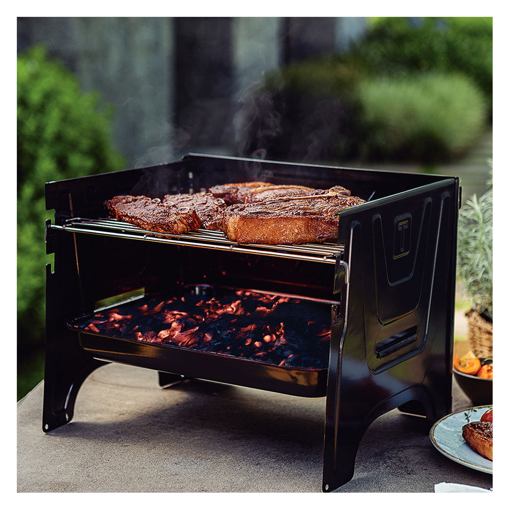GRILL PORTATIL A CARBON