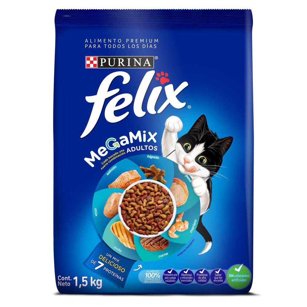 FELIX ADULTO MEGAMIX X 1.5 KG - Easy Colombia