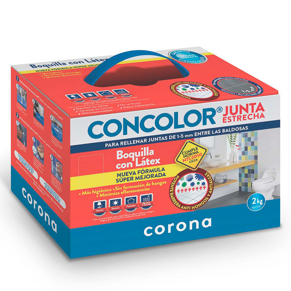 CONCOLOR JUNTA ESTRECHA NEGRO PROF X2KG - Easy Colombia