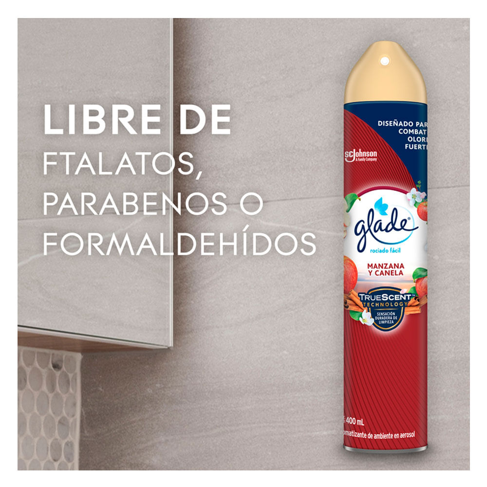 Glade Aerosol Manzana y Canela 400ml - Easy Colombia