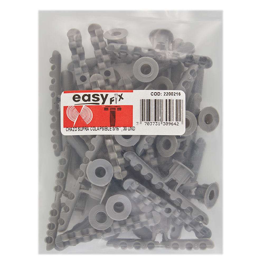 Chazo Supra Colapsible 5/16" x30und - Easy Colombia