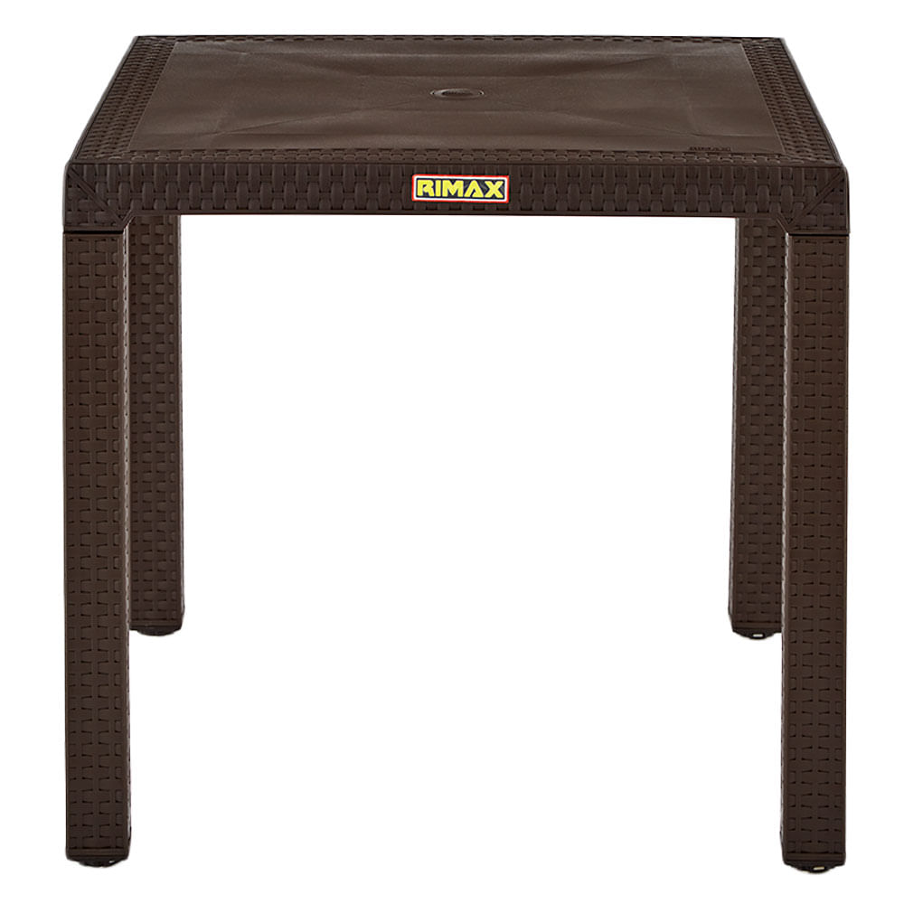 Mesa Rimax Eterna Wengue en Plástico de 80,5x72,5cm