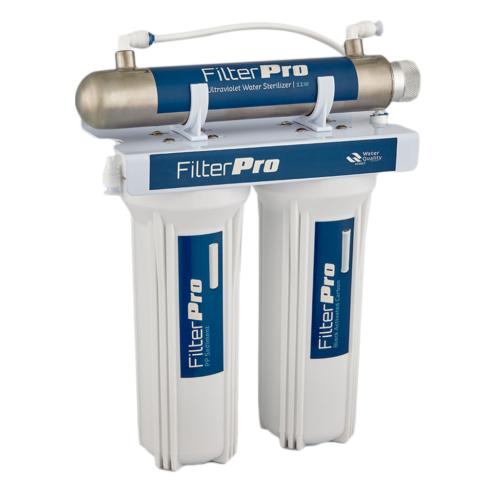 FILTRO DOBLE CON LUZ ULTRAVIOLETA