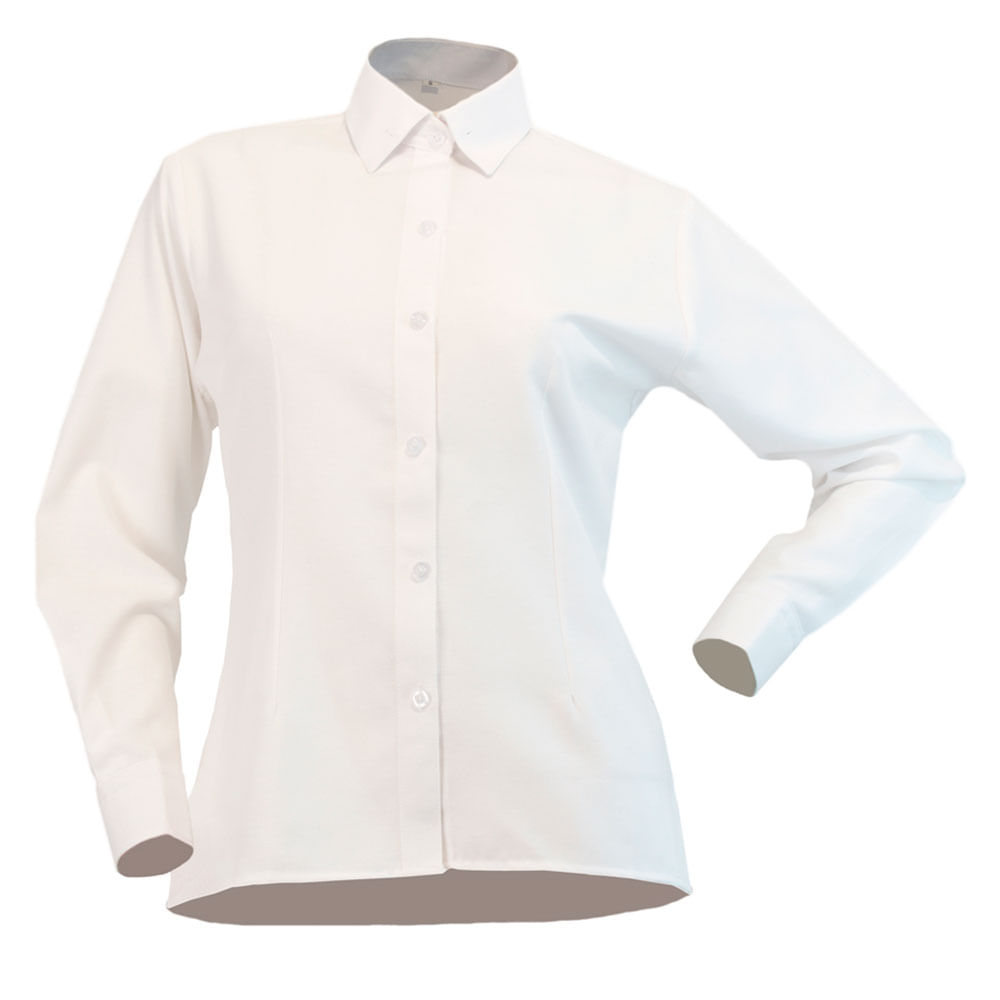 CAMISA OXFORD BLANCA DAMA S - Easy Colombia
