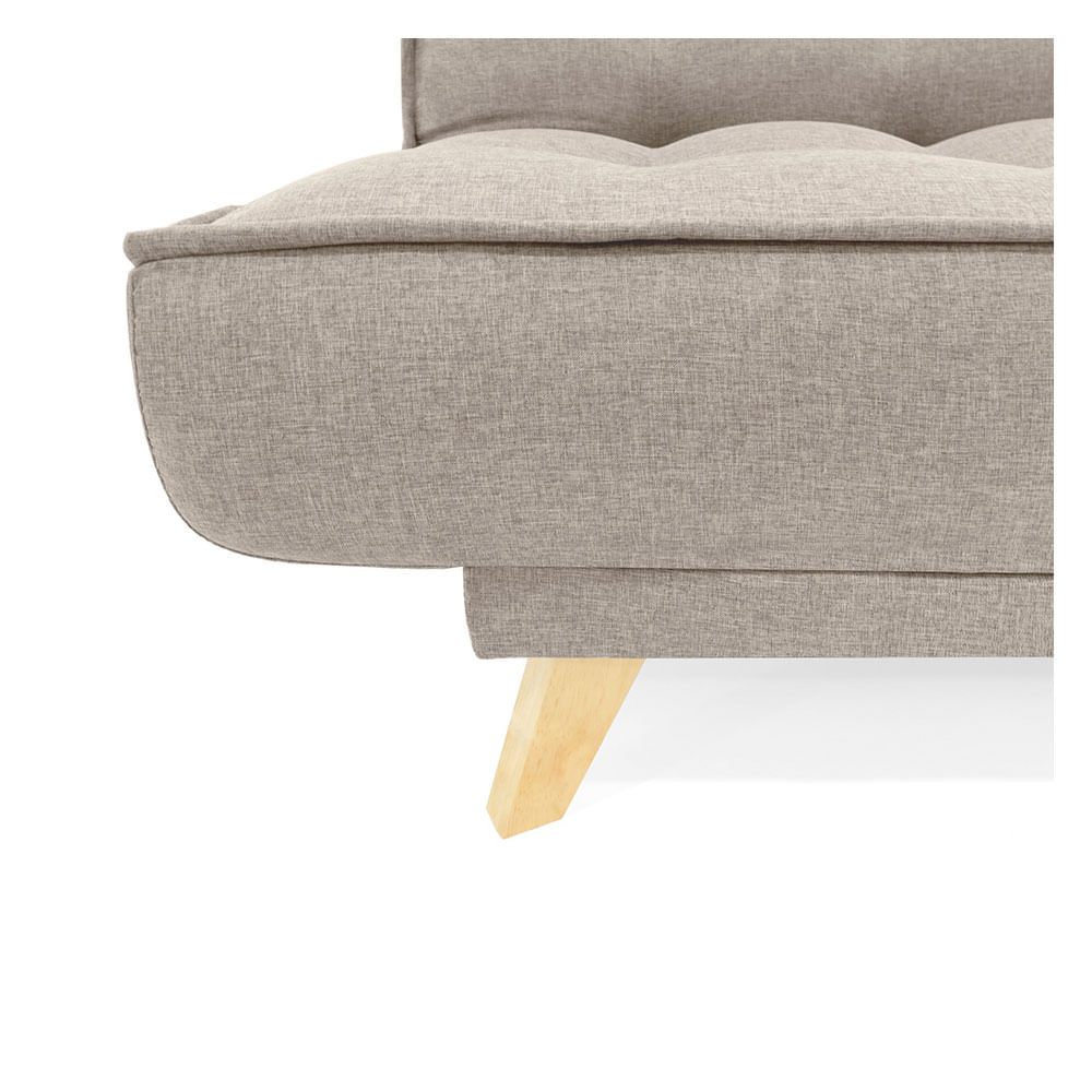 SOFA CAMA GALES BEIGE 3P 90X180X84 - Easy Colombia