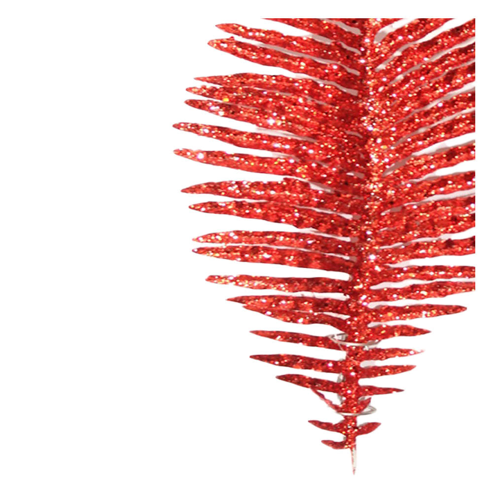 PLUMA NAVIDAD ROJA 71CM - Easy Colombia