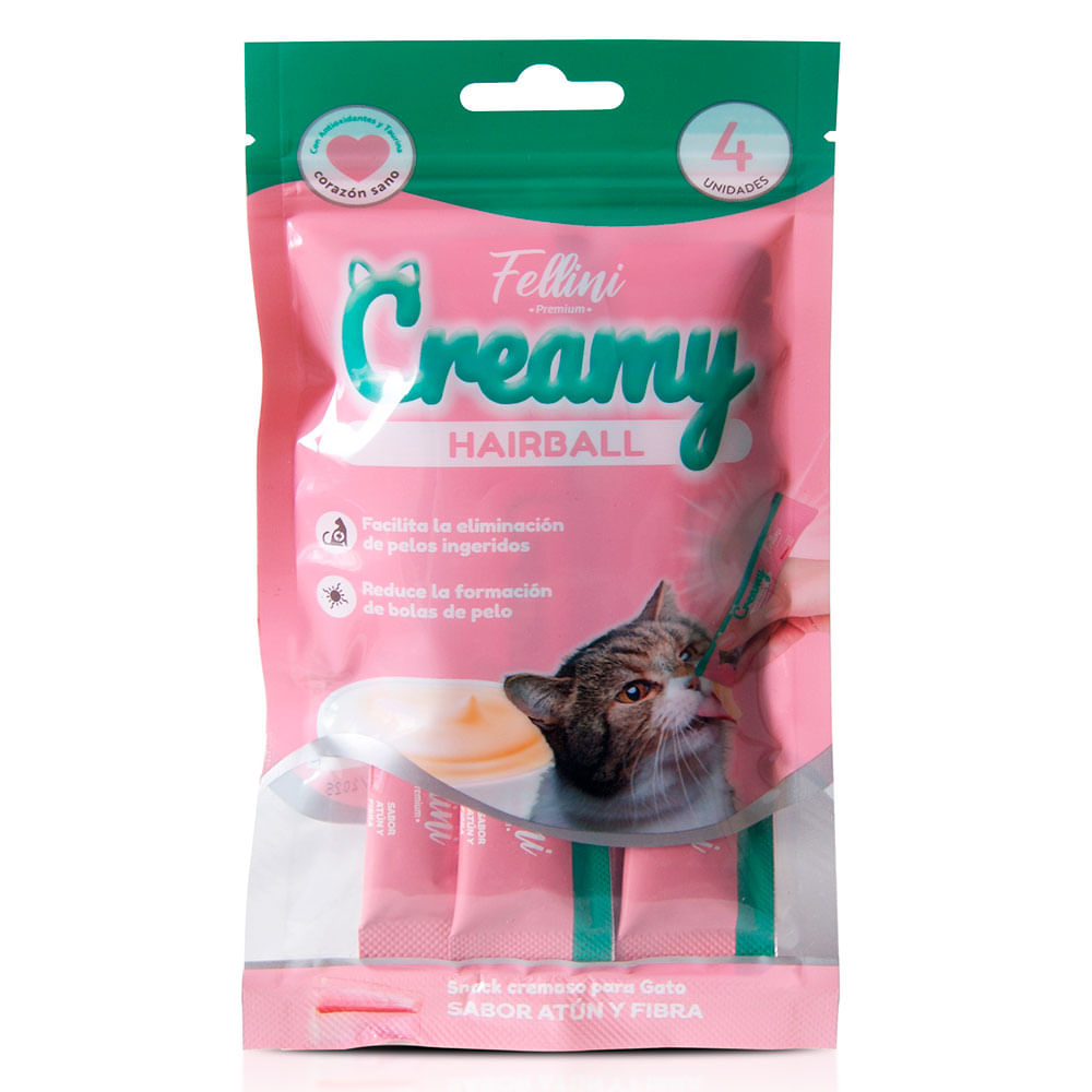FELLINI CREAMY HAIRBALL 60G - Easy Colombia