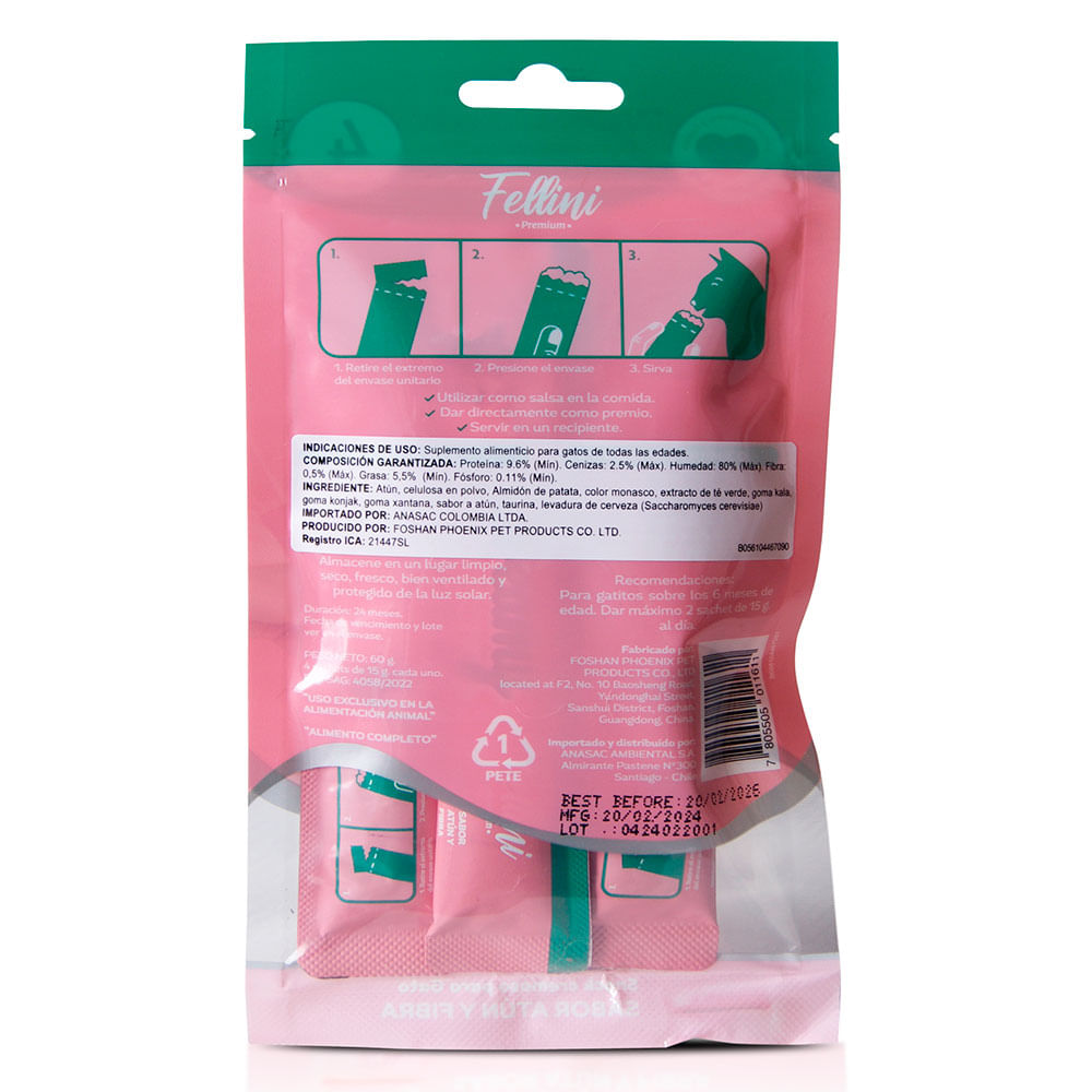 FELLINI CREAMY HAIRBALL 60G - Easy Colombia