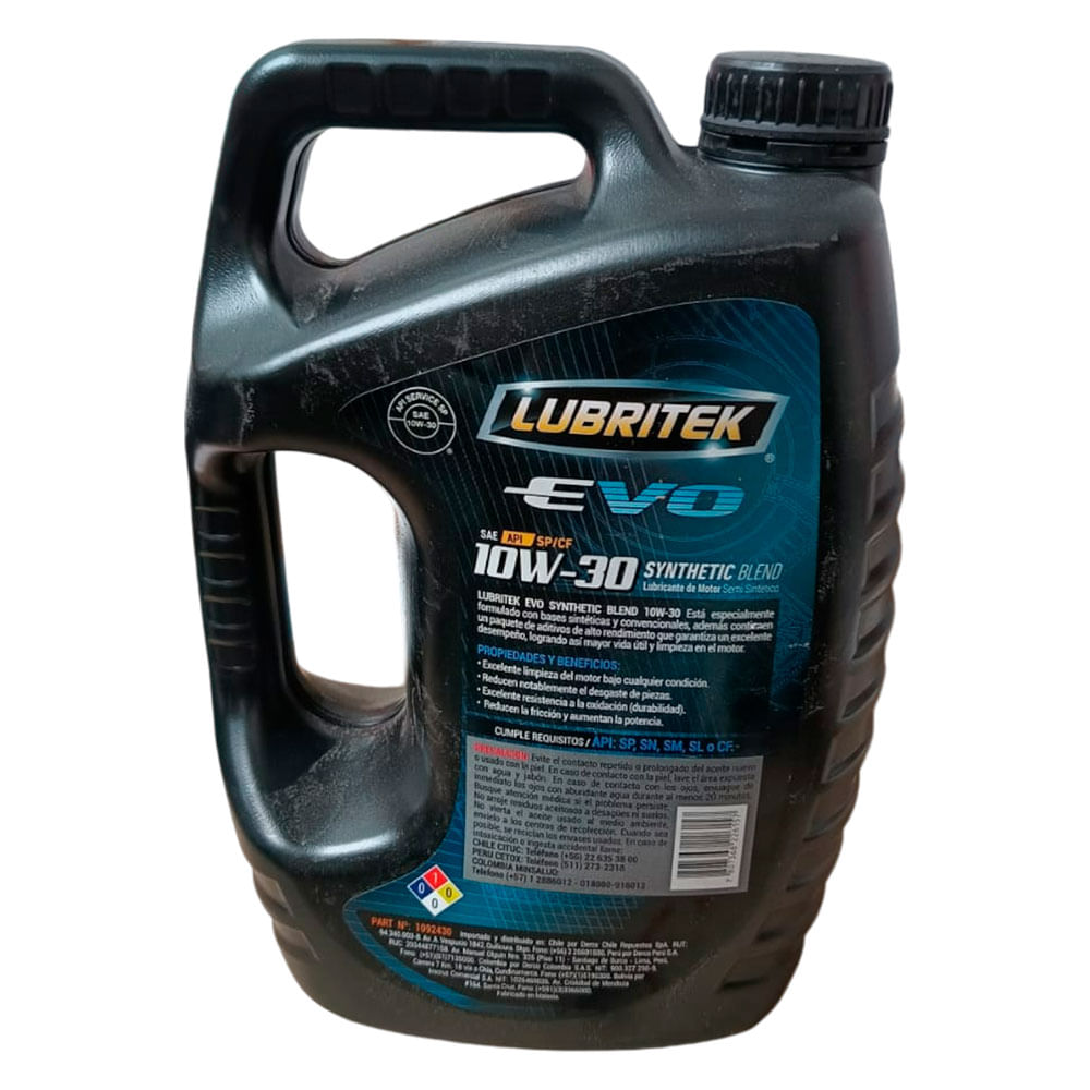 ACEITE 10W 30 EVO SSYN 1GL SEMISINTETICO - Easy Colombia