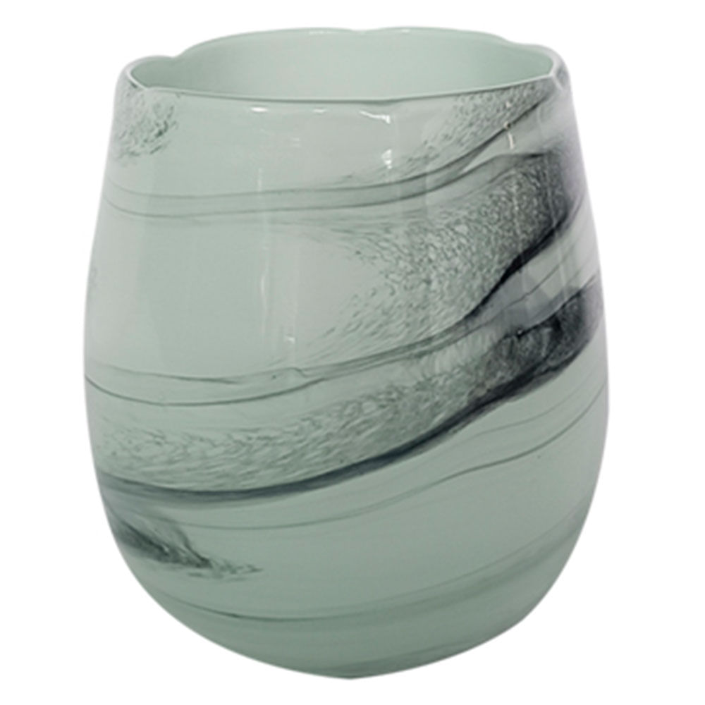 JARRON MARMOL MARRES GRIS 11X13CM - Easy Colombia