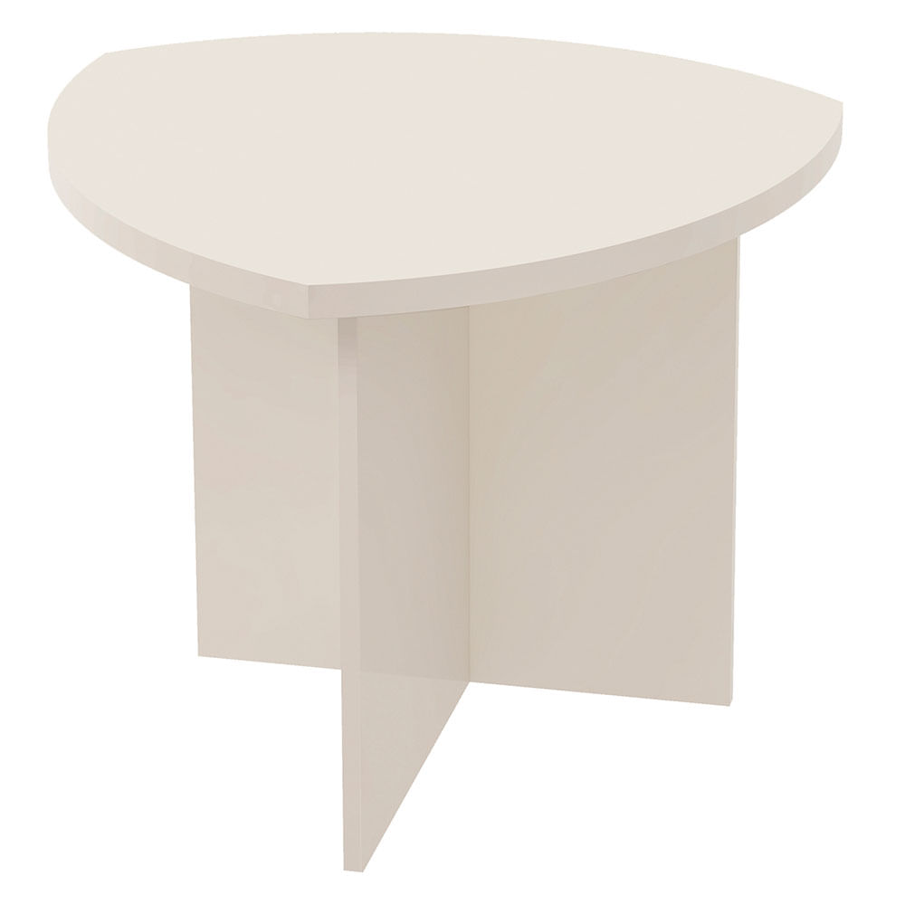 MESA LATERAL DELTA - OFF WHITE