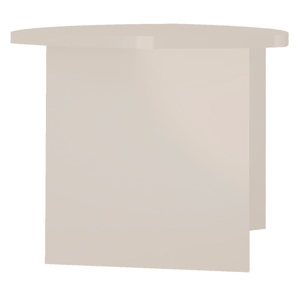 MESA LATERAL DELTA - OFF WHITE - Easy Colombia