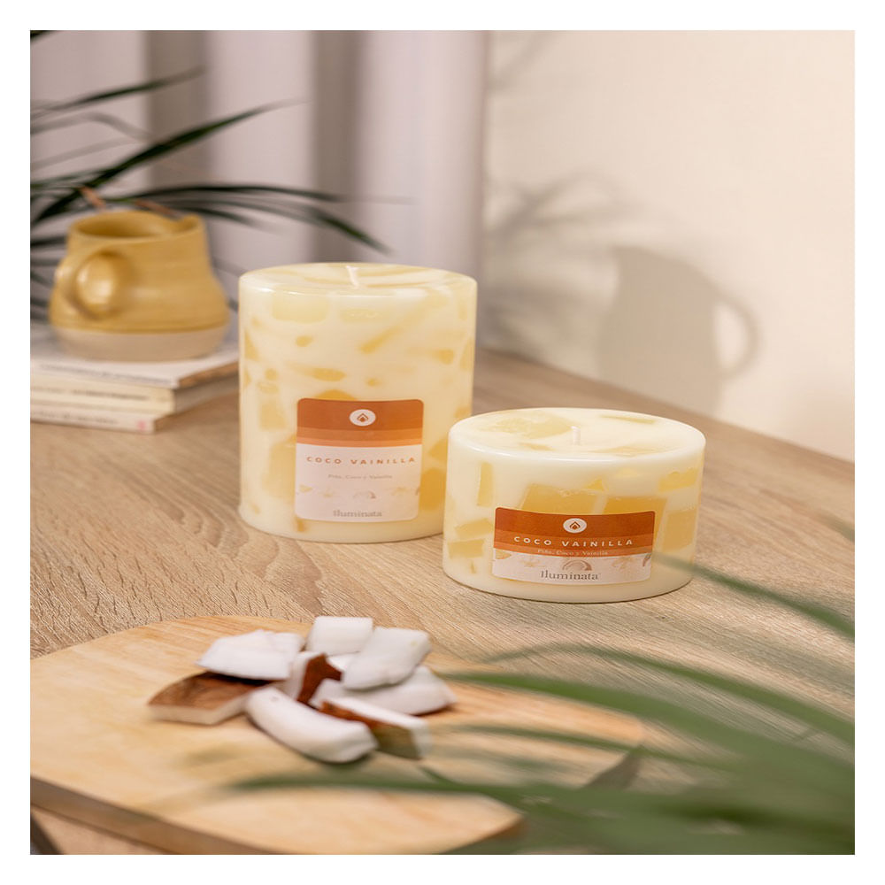 VELA PILAR ILUMINATA COCOVAI 1030GR - Easy Colombia