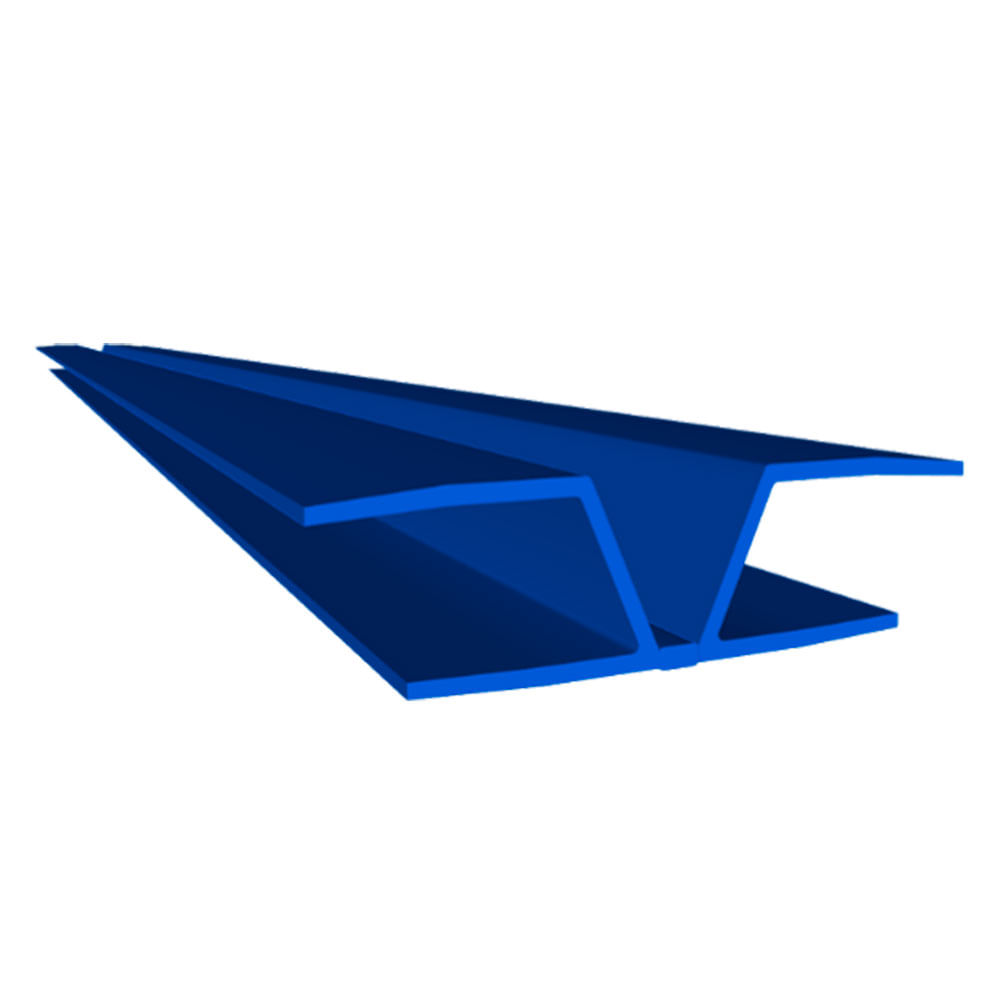 Perfil ángulo tipo U azul rey 3mt Uniperfiles easy.co - Easy Colombia