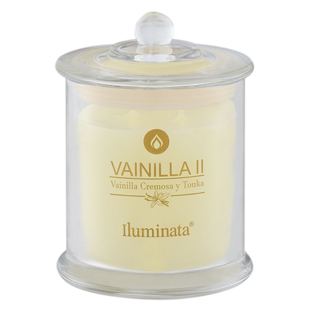 VELA VASO ILUMINATA VAINILLA 330GR - Easy Colombia