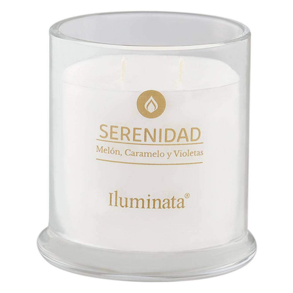 VELA VASO ILUMINATA SERENIDAD 330GR - Easy Colombia