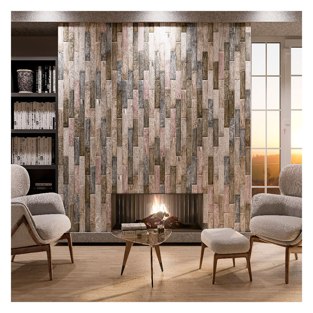 Decorado cerámica Brick Vintage 6mm 7.5x30cm Intermatex easy.co - Easy ...