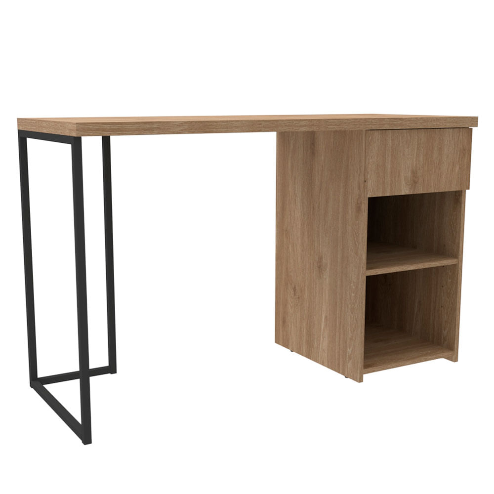 Escritorio Bond 75x120x48cm palermo/negro Moduofi easy.co - Easy Colombia