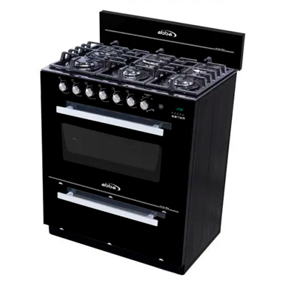 Estufa de piso con horno Abba Master Chef RG 803 4N GT Gas 6 Puestos ...