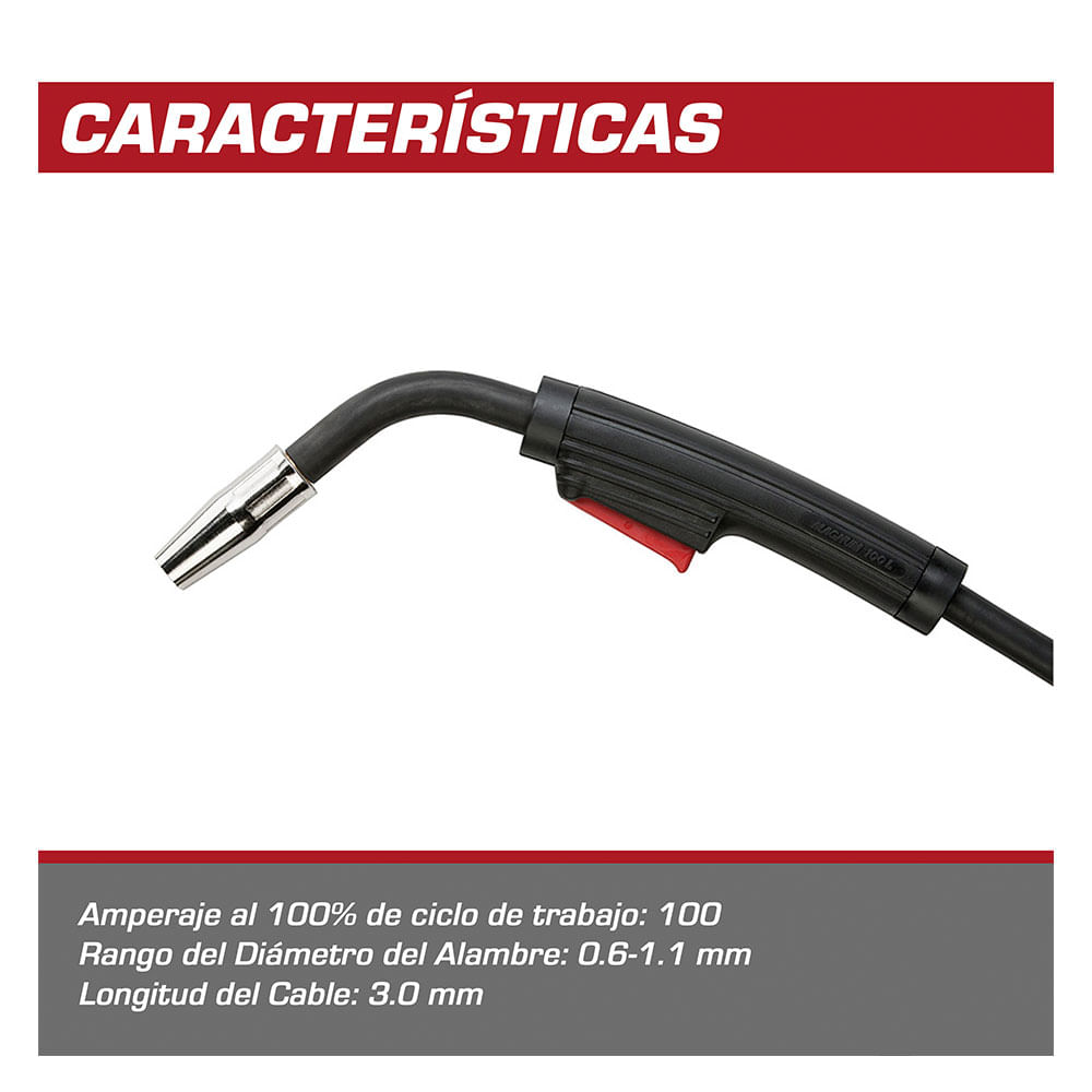 Pistola para soldar Magnum Pro 100L Lincoln Electric easy.co - Easy ...