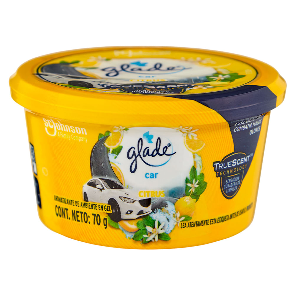 Glade Gel Car Citrus 70g/6 Co - Easy Colombia