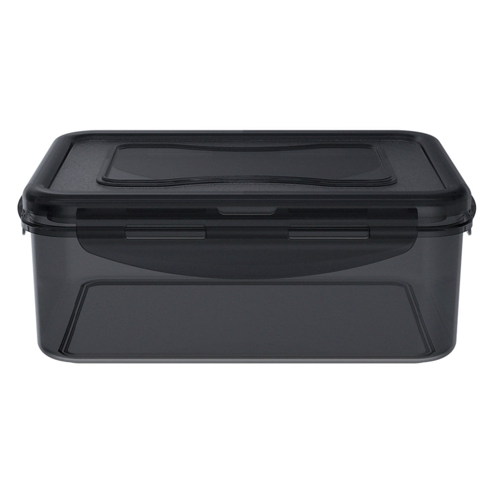 Hermético rectangular Keep Go 1.15L humo Novedades Plasticas easy.co ...