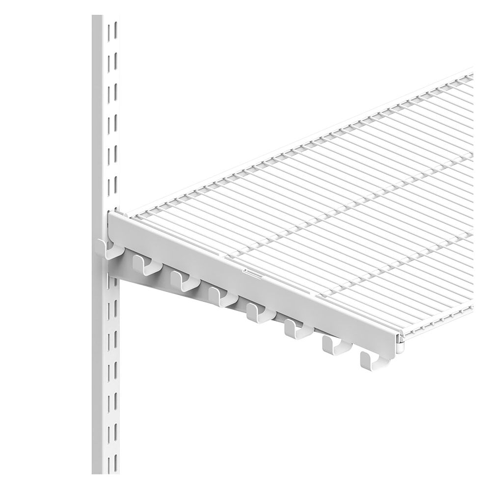 Perchero pared 8 ganchos blanco Hacks&Racks easy.co - Easy Colombia