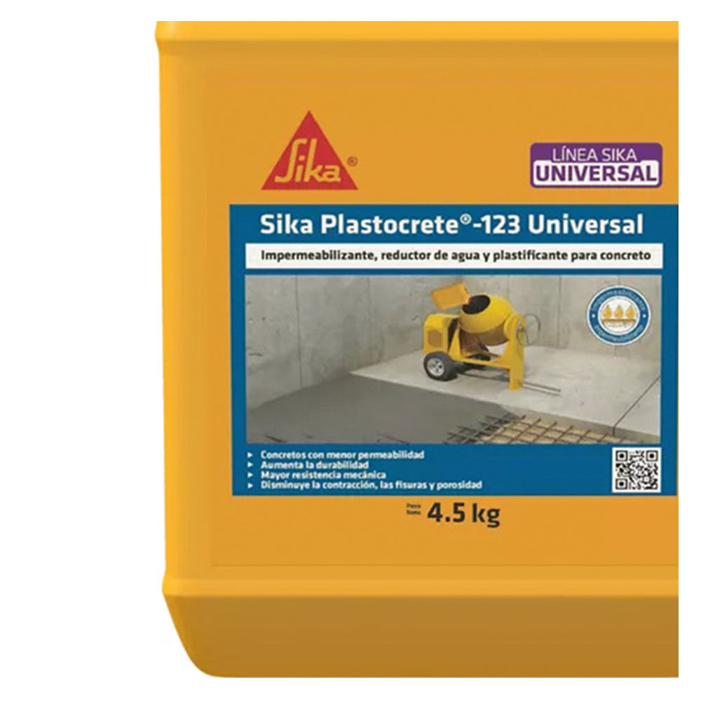 Aditivo Plastocrete-123 Universal x4.5kg Sika easy.co - Easy Colombia