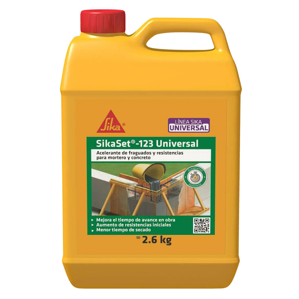 Aditivo Sikaset-123 Universal x2.6kg Sika easy.co - Easy Colombia