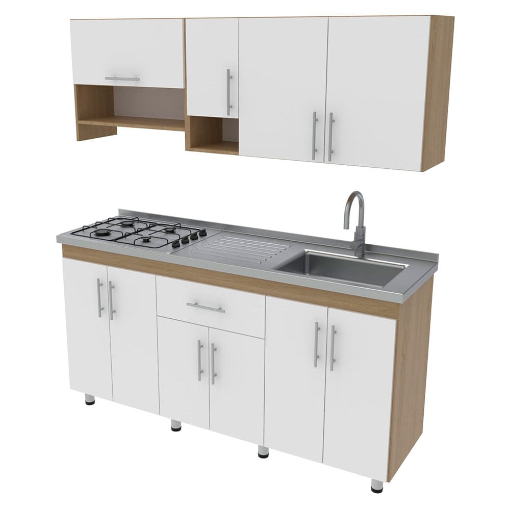 Cocina integral Beirut 180cm germany derecha Moduofi easy.co - Easy ...